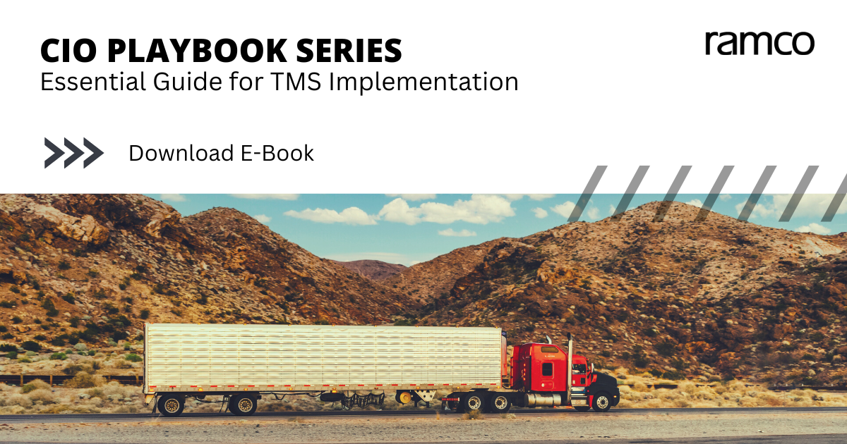 Ramco Logistics Software - TMS Implementation Guide